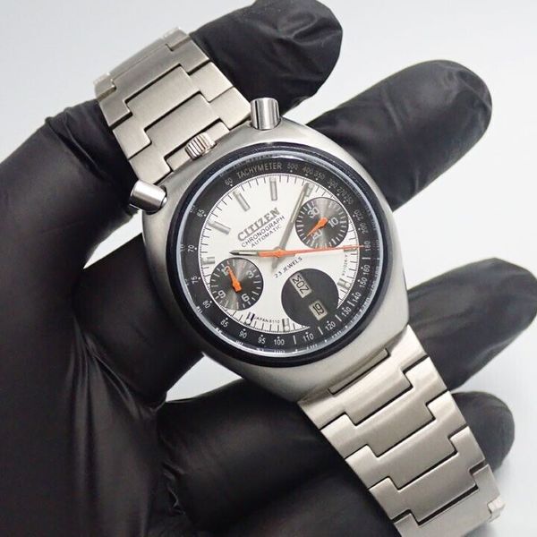 Citizen 8110 Automatic Flyback Chronograph Mens Watch BULLHEAD ...