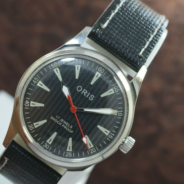 Beautiful Oris Hand Wind ST 96 17 Jewels Wrist Watch | WatchCharts ...