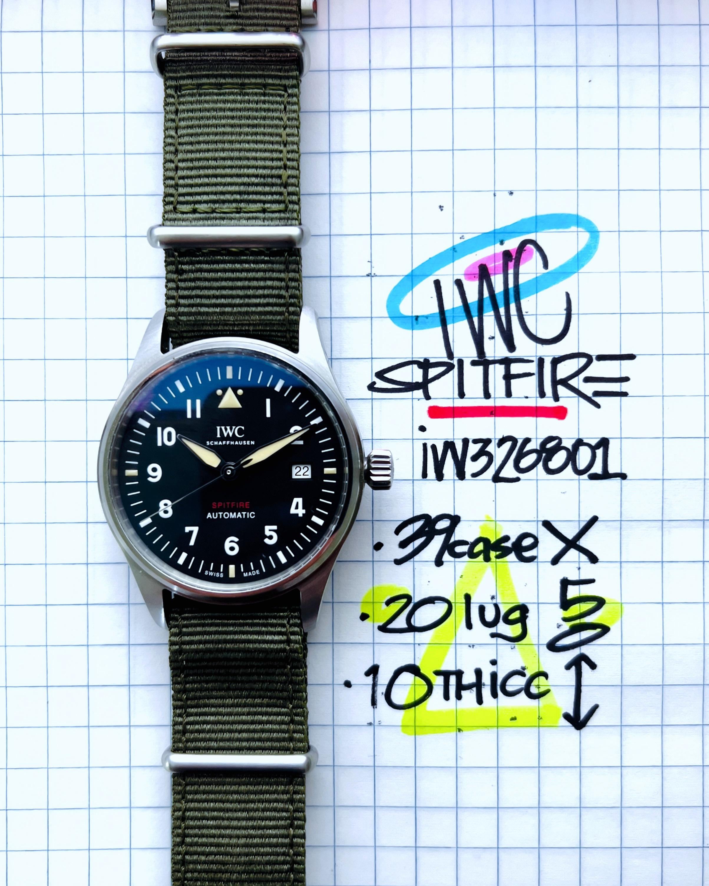 Iwc Schaffhausen Spitfire