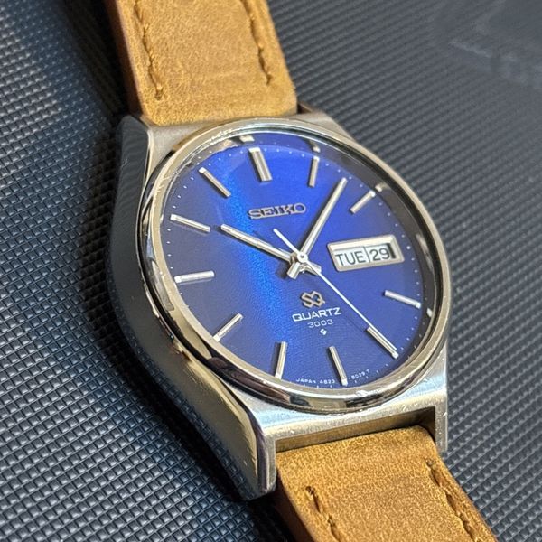 SEIKO KING QUARTZ 4823-8029 7Jewels Quartz Vintage 1976 JAPAN 3003 Rare ...