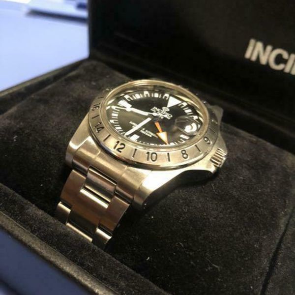 INCIPIO 9 Explorer 2 Zerograph 6 Automatic Watch Great Condition w/ Box ...