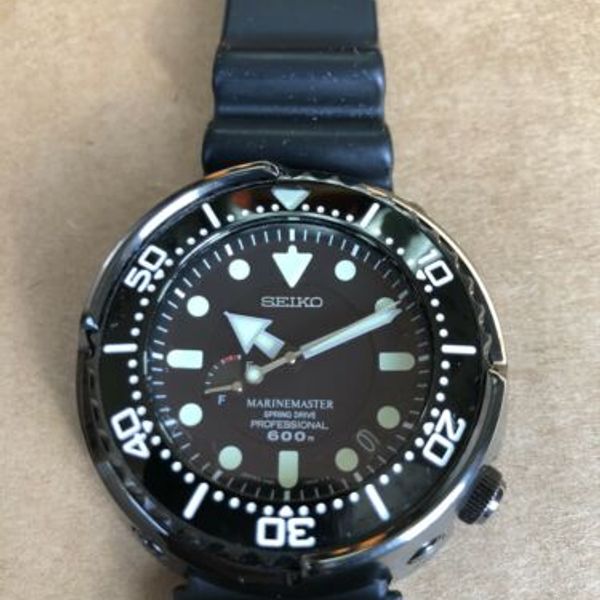 Seiko Marine Master Spring Drive Tuna SBDB009 Automatic 600m Diver ...