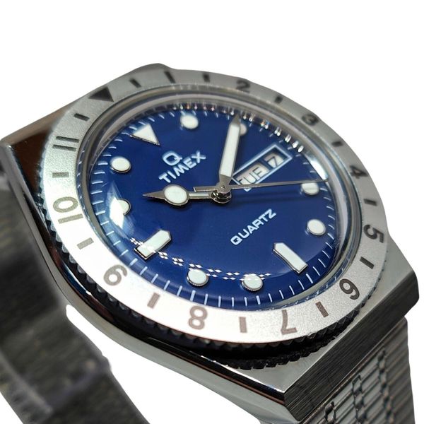 Timex Q-TIMEX Reissue/50M WR/Stainless steel/Dual Time Bezel/CLOSING ...