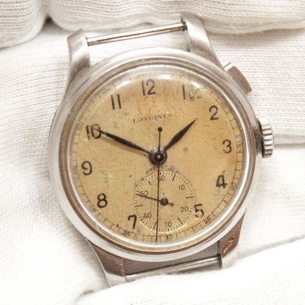 Longines 4278 Stop Legend Vintage flyback chronograph watch cal 12.68Z ...