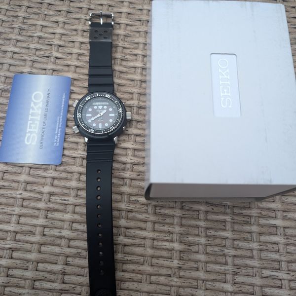 Seiko Prospex Men's Black Watch - SNJ025 | WatchCharts Marketplace
