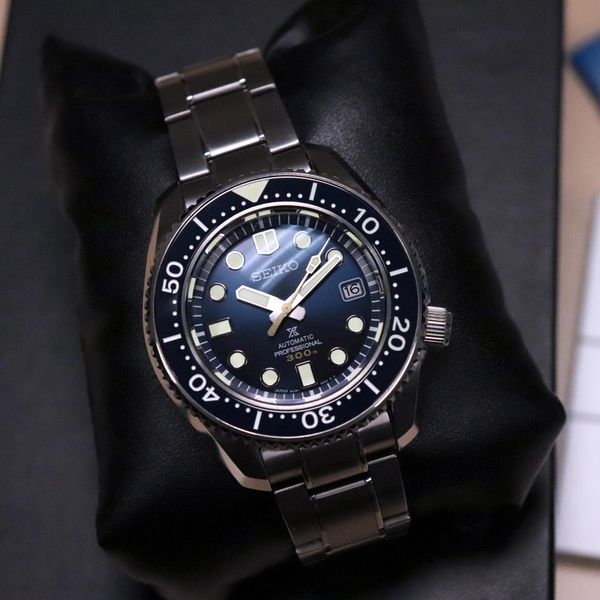 Seiko SLA023 Blue Marinemaster | WatchCharts Marketplace