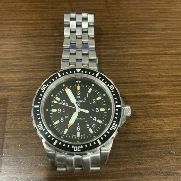 Marathon Jumbo Diver's Quartz (JSAR) With Super Engineer II Bracelet ...