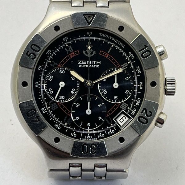 Zenith el Primero cronografo aut. ref. 02.0730.400 - vintage watch cal ...