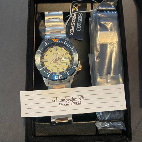 [WTS] Seiko Prospex Monster Philippine LE "Tubbataha Reef" | WatchCharts