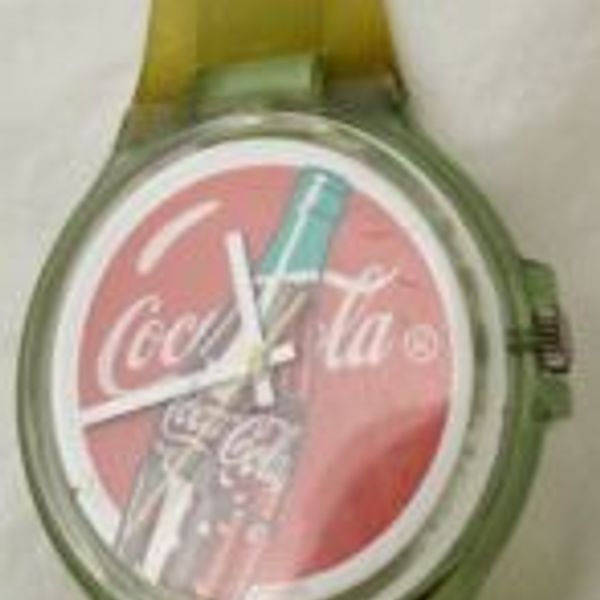 Vintage 1980s Coca-Cola Swatch Watch With New Battery. | WatchCharts ...