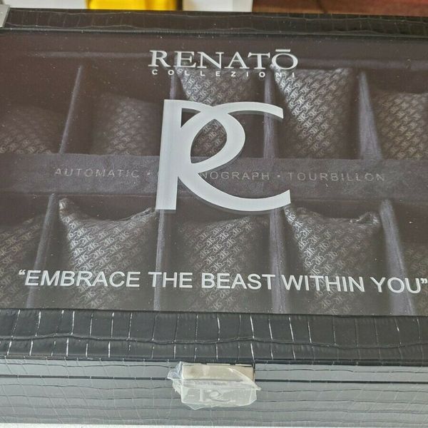 Renato Collezioni Luxury Display 10 Watch case | WatchCharts Marketplace