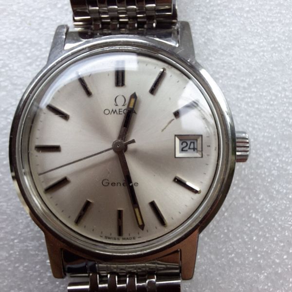 Omega Geneve Mans Manual Watch Date cal 613 | WatchCharts Marketplace