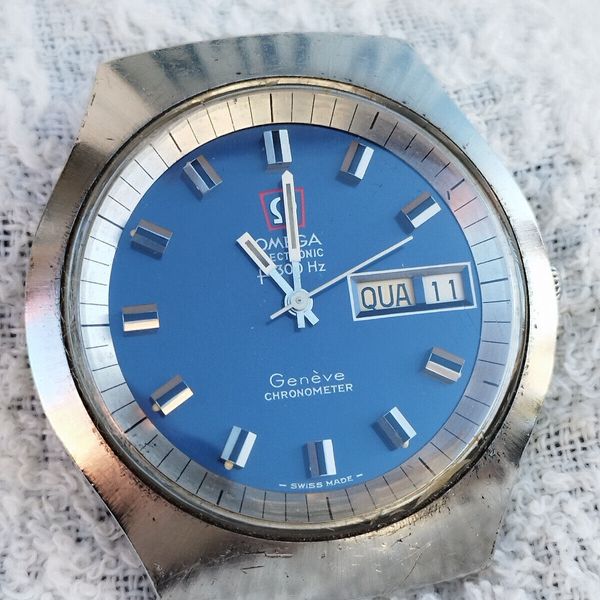 Omega geneve electronic chronometer f300hz | WatchCharts Marketplace