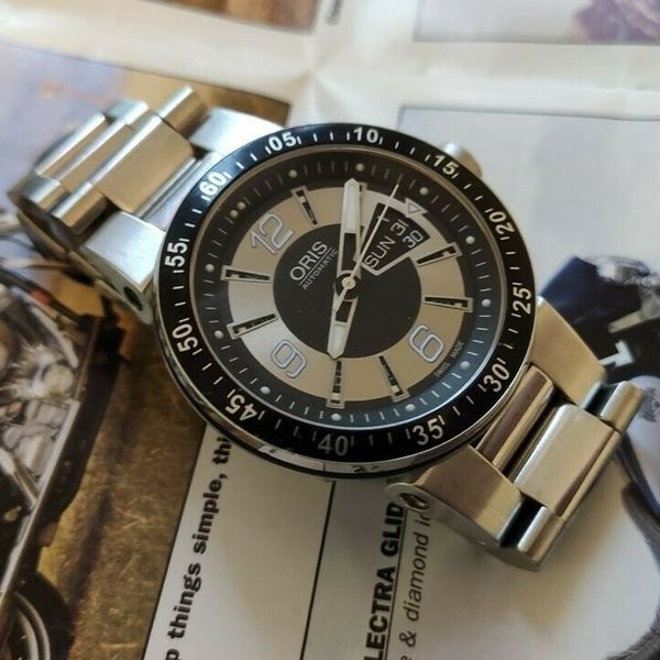 ORIS Williams self-winding watch F1 team automatic-winding silver ...