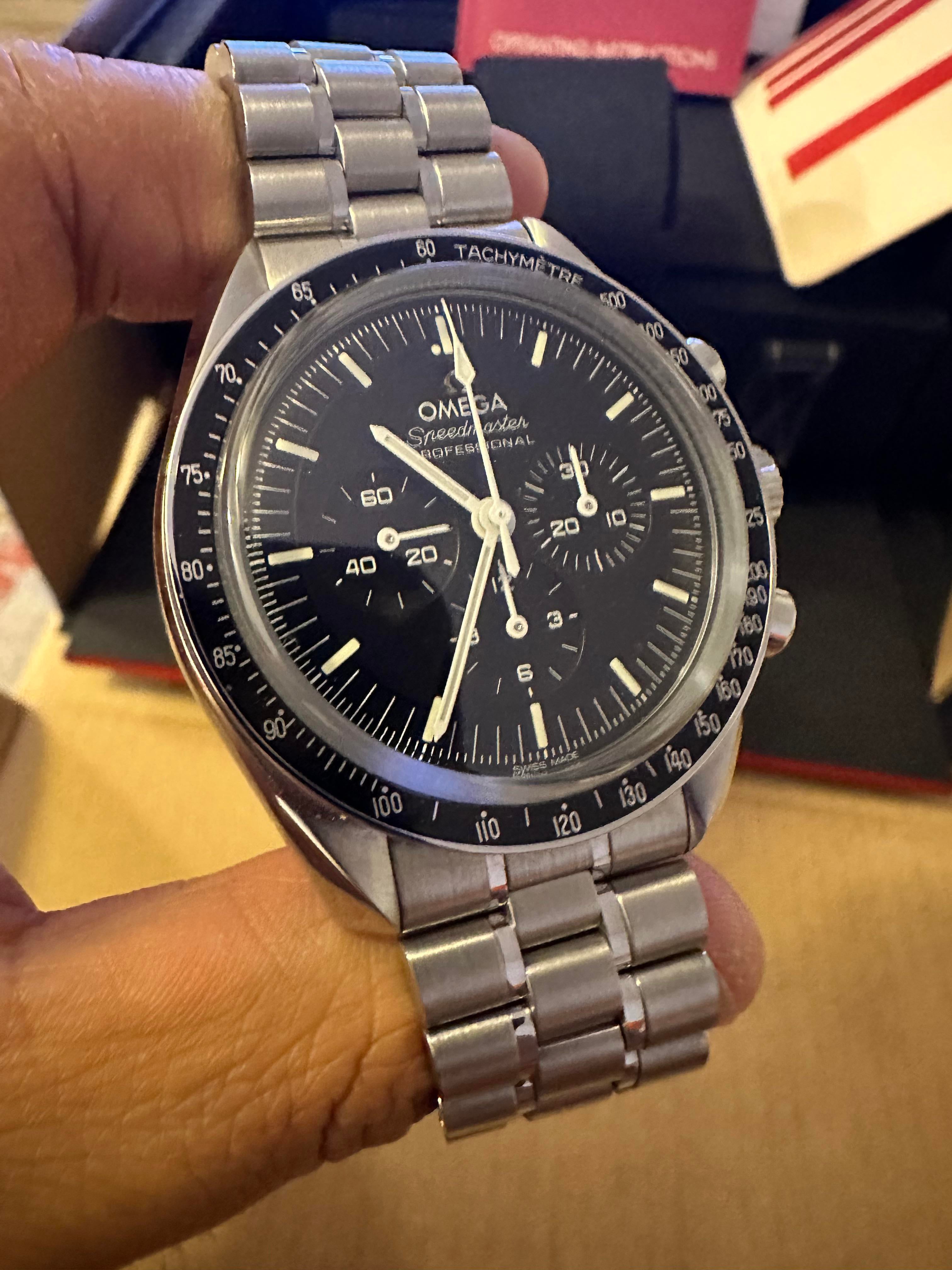 [WTS] Omega Speedmaster Sapphire Sandwich 3861 - Price Reduction $5,500 ...