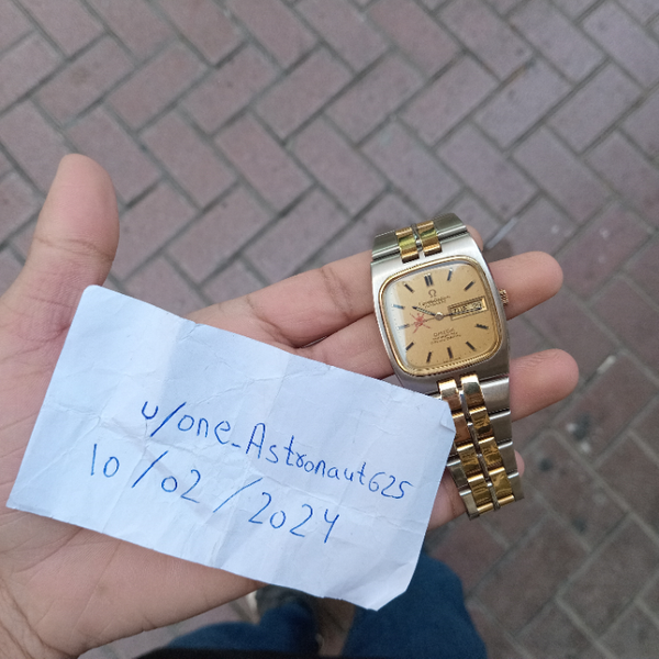 [WTS] Vintage omega constellation chronometer automatic TV Red KHANJAR ...