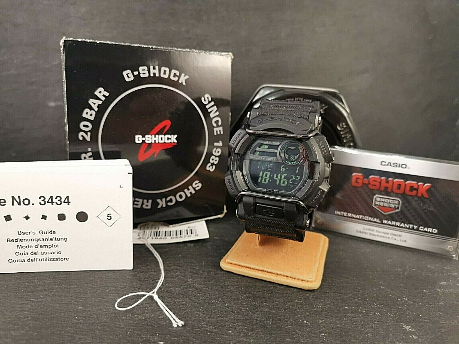 Casio G-Shock Mens Black Stealth Timer GD-400MB-1ER Watch | WatchCharts