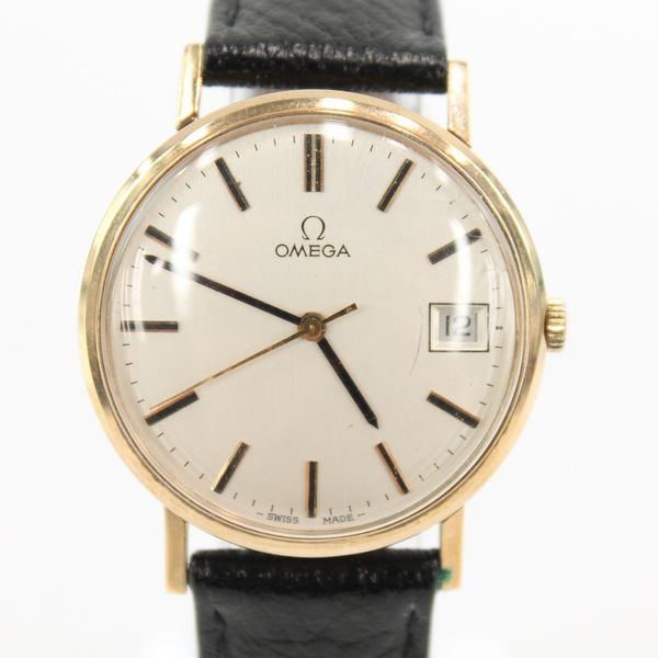 Vintage Omega 9K Gold Watch Ref. 1061 Hand Wind Working | WatchCharts ...