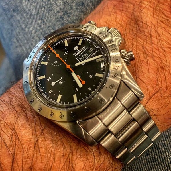 Tutima pacific chronograph 76704 military | WatchCharts Marketplace