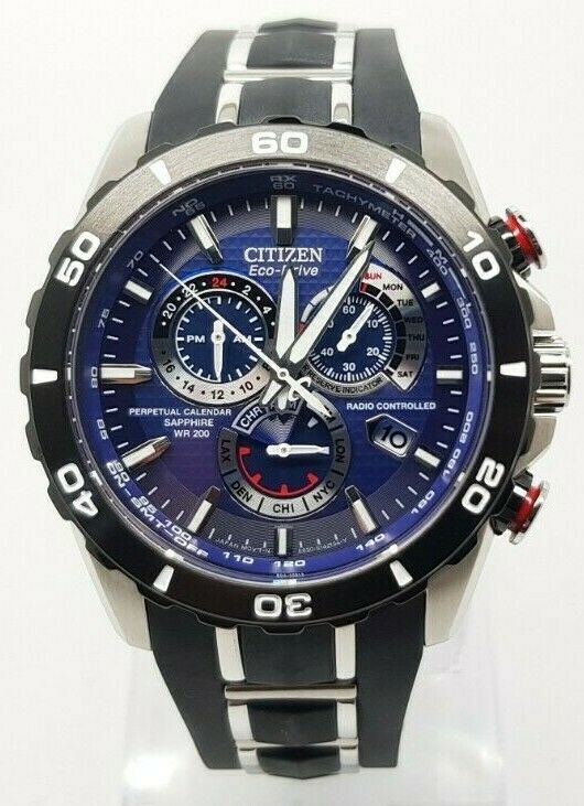 NEW Mens Citizen Limited Edition Atomic Perpetual Eco Drive Watch ...