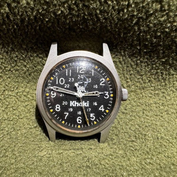 Hamilton Khaki Field Brigade Quartermaster Manual Wind Watch ...