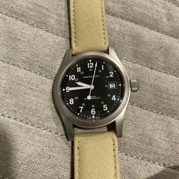 Hamilton Khaki Mechanical Field Watch H694190 38mm - Original Strap ...