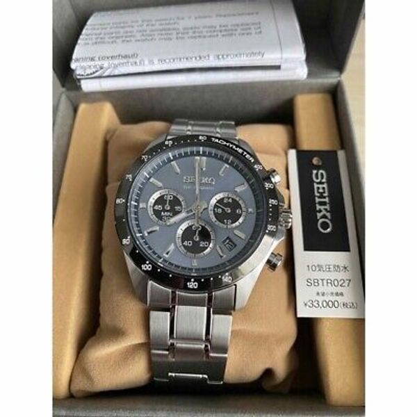 SEIKO SELECTION SPIRIT SBTR027 Men's Watch Chronograph One-time try-on ...