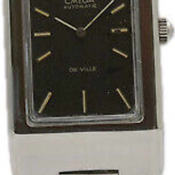 Vintage Omega 155.007 Seamaster DeVille Rectangular Men Automatic ...