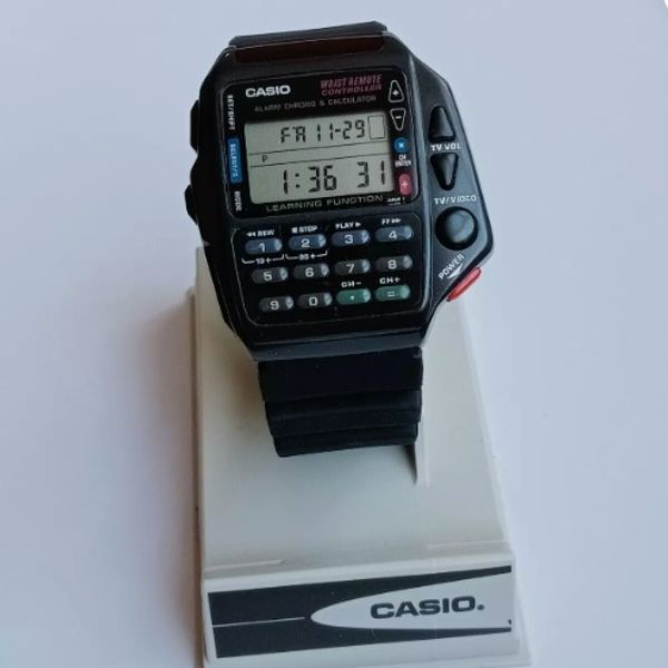 Vintage Casio Ultra Rare Casio HMD-40 TV Remote Control Watch ...