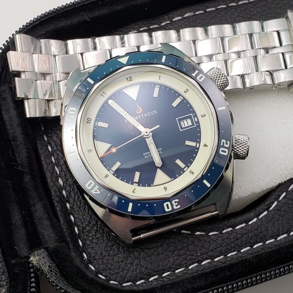 FS: Prometheus Eagle Ray 10 Year Anniversary Dive Watch - Blue w/Date ...