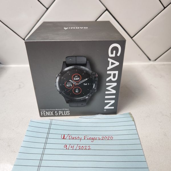 [WTS] Garmin Fenix 5 plus | WatchCharts