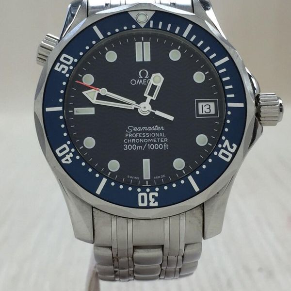 OMEGA Seamaster Diver 300M · SS Analog stainless BLU SLV self-winding ...
