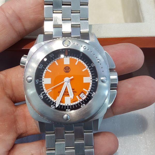 FS: Enzo Mechana 1000m V001 Orange Dial | WatchCharts Marketplace