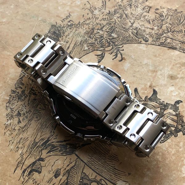 [WTS] Casio G-Shock GMWB5000-1 -- bracelet swap, full METAL | WatchCharts