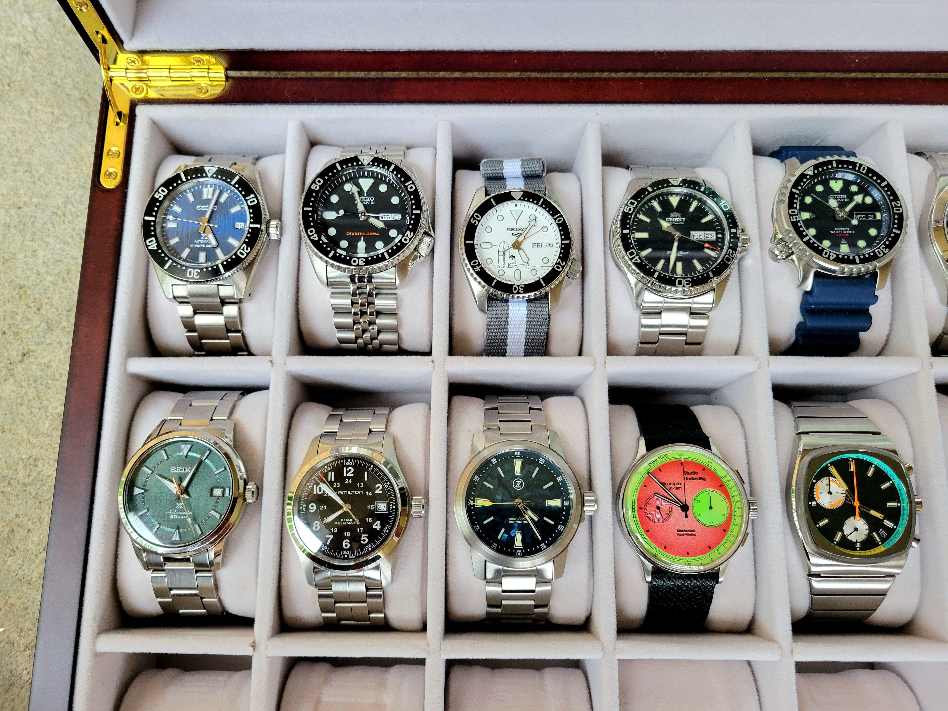 FS: Personal Watch Collection Sale! Many Brands! (Seiko, Citizen, Nodus ...