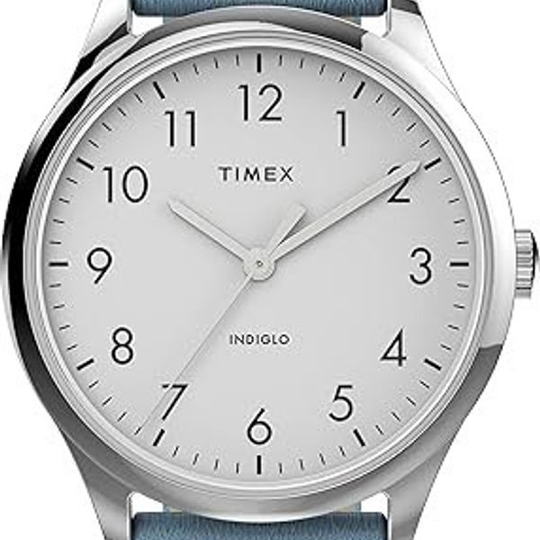 TIMEX MODERN EASY READER LEATHER LADIES WATCH | WatchCharts Marketplace