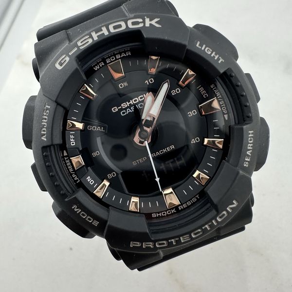 Casio G Shock GMA-S130 Step Counter Analog Digital 45mm Unisex Watch ...