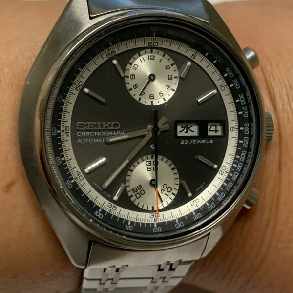 Seiko Chronograph Vintage 6138-8000 “Reverse Baby Panda” | WatchCharts ...