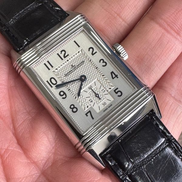 Local AD 2022 8 yr Wty Jaeger Lecoultre JLC Reverso Classic Monoface ...