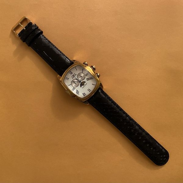 Invicta Lupah 19020 Limited Edition Moon Phase Date Chronograph Menâ s ...
