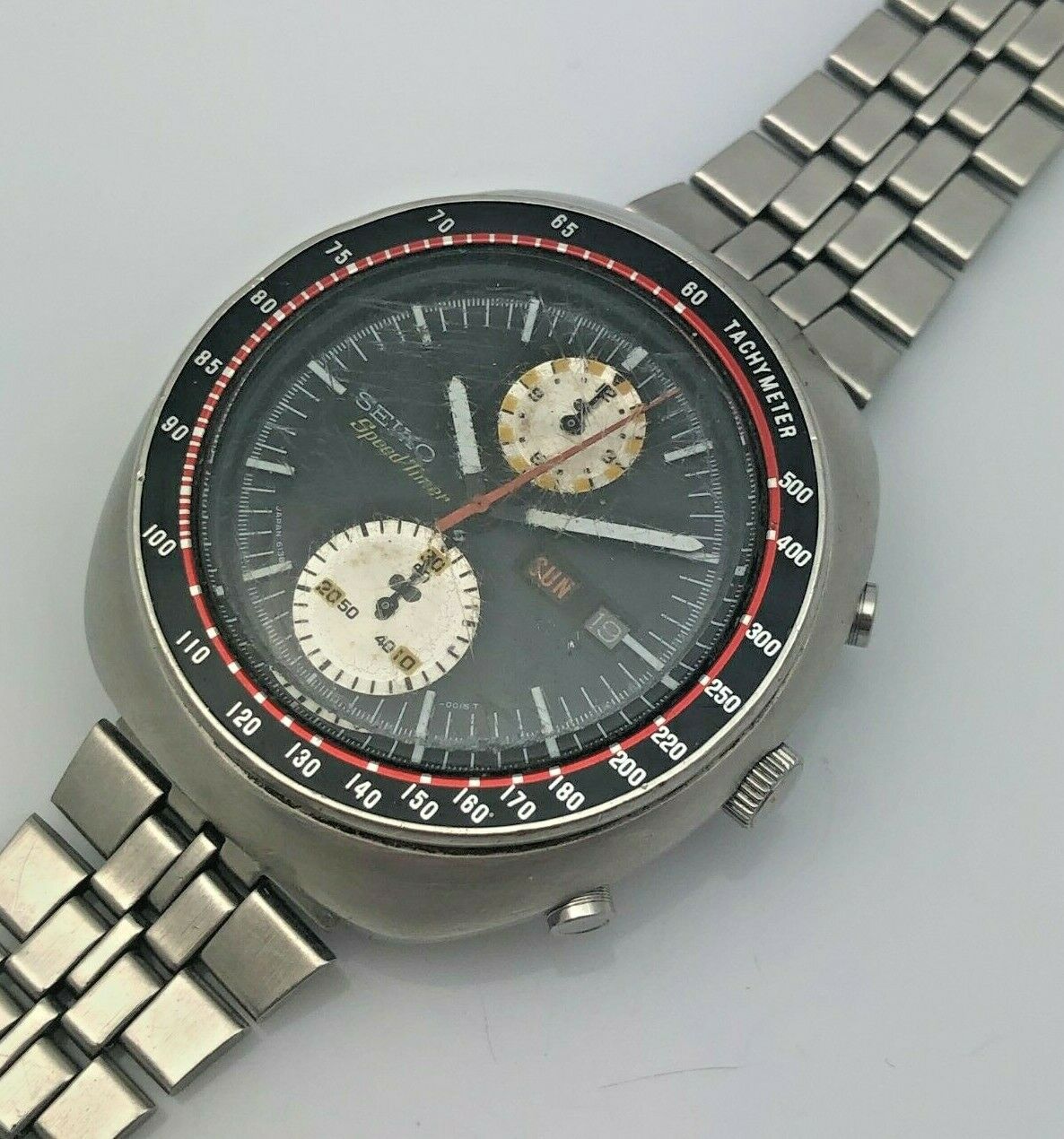 Seiko 1970s 1976 UFO 6138-0011 SPEED Timer Auto Chronograph Mens ...