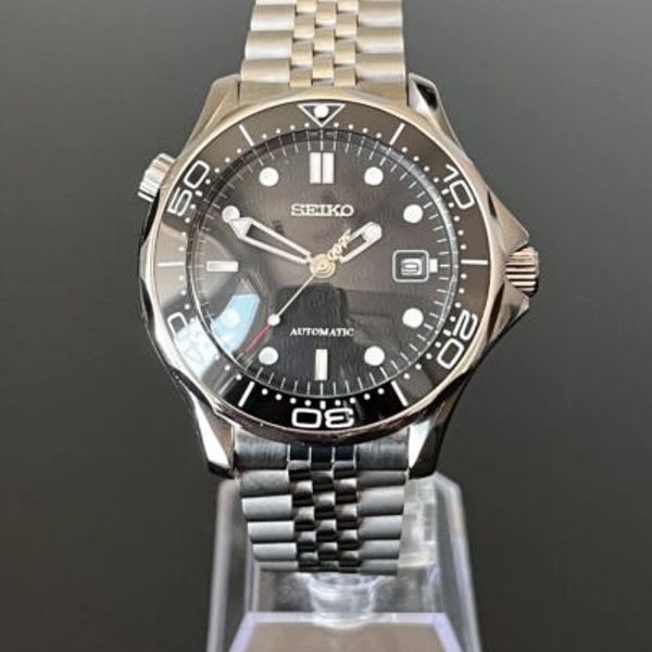 Seiko Seamaster Mod - James Bond 007 Nh36A Diver w/ Nato Strap AND ...