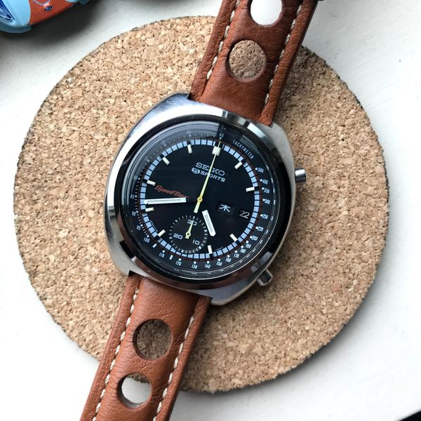 FS: Seiko 6139-7012 Speed Timer w/ Kanji date + straps | WatchCharts ...