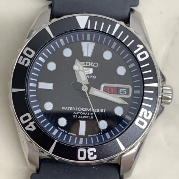 Seiko 5 Sports 7S36-03C0 SNZF17 23J Automatic Diver Watch USED JAPAN | WatchCharts Marketplace
