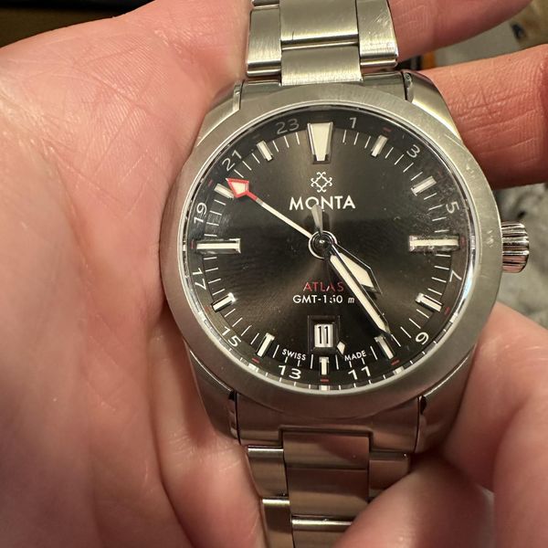 [WTS][repost] Monta Atlas charcoal $1175 | WatchCharts Marketplace