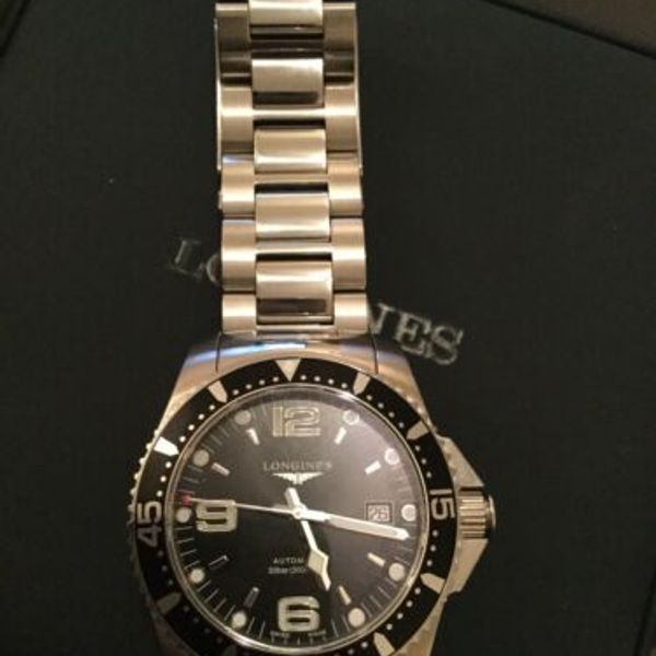 Longines L37424566 Mens Swiss Watch 2017 Hydroconquest. | WatchCharts ...