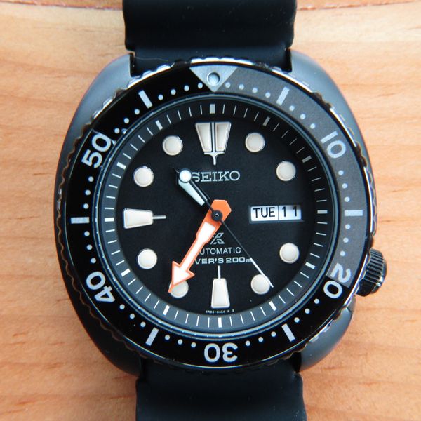 For Sale Only, No Trades Please, Seiko SRPC49 Ninja Black Turtle LE ...