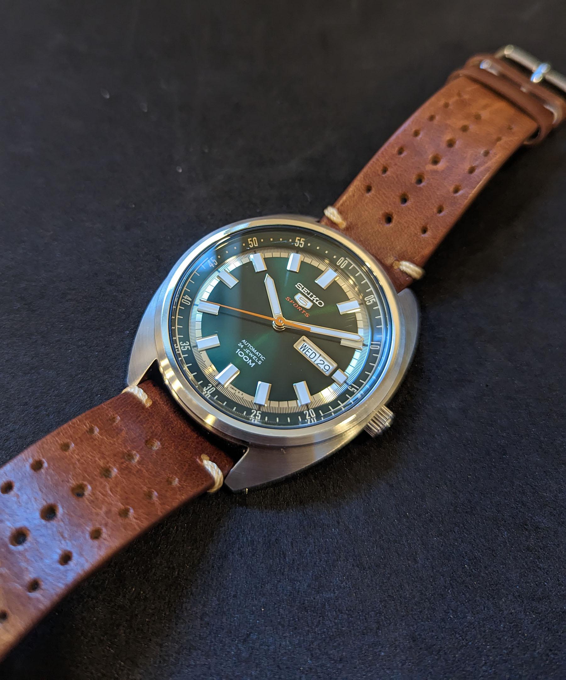 [WTS] Seiko 5 "Turtle" green dial SRPB13K1 | WatchCharts