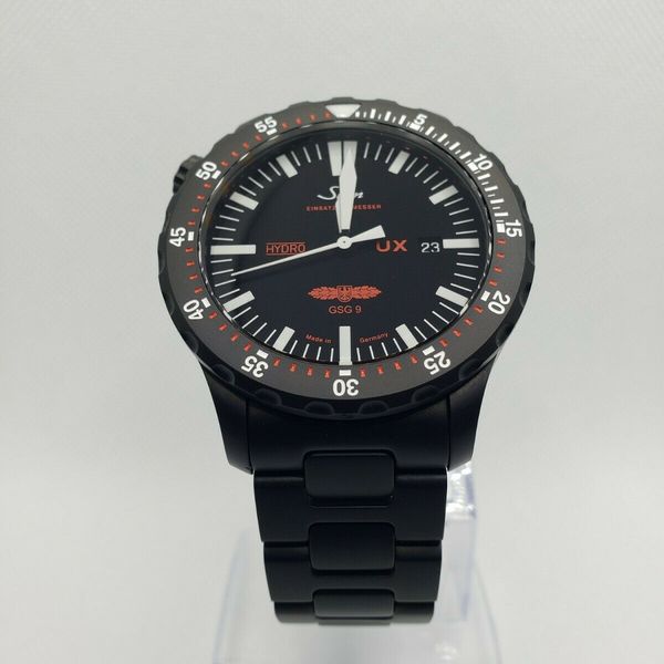 Sinn UX EZM 2 B GSG9 Black on Bracelet-5000M -October 2021 ...