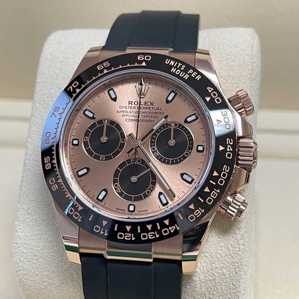 FS: Rolex Daytona Everose Gold Oysterflex 116515LN Sundust LNIB ...